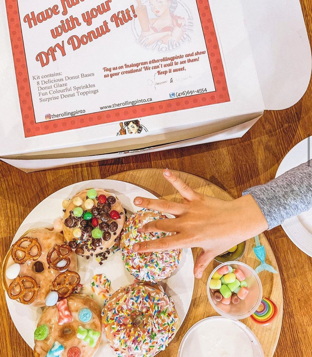 Donut Decorating Kit (delivery) – The Rolling Pin Bakery Toronto