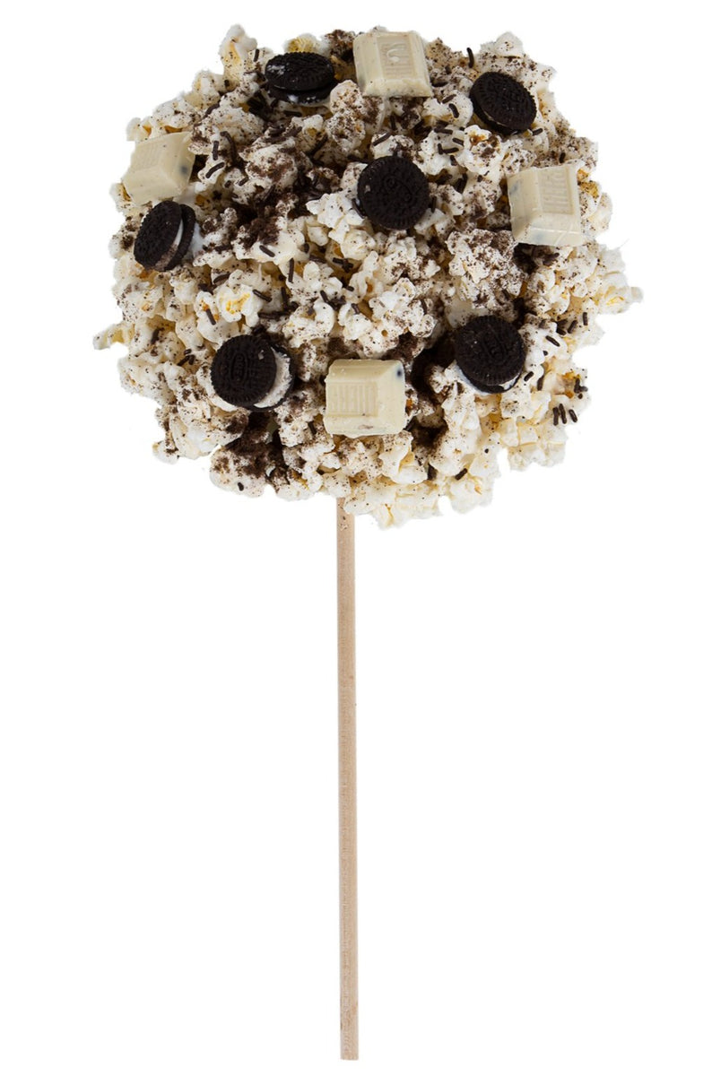 Cookies & Cream Popcorn Lollipop – The Rolling Pin Bakery Toronto
