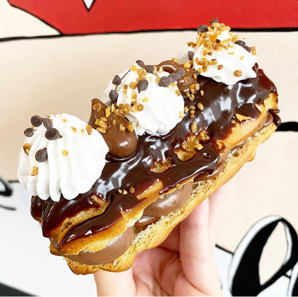 Colossal Nutella Eclairs – The Rolling Pin Bakery Toronto